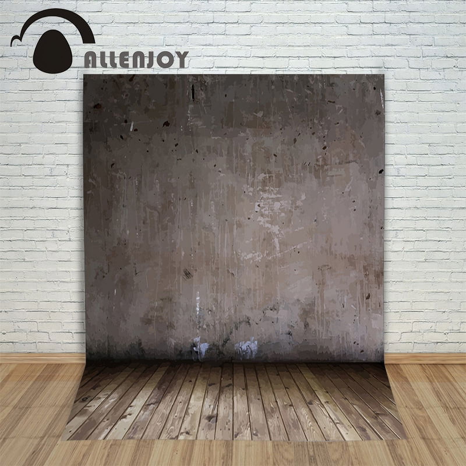 Allenjoy backdrops for photo thin vinyl Wood floor dirty oil painting ...