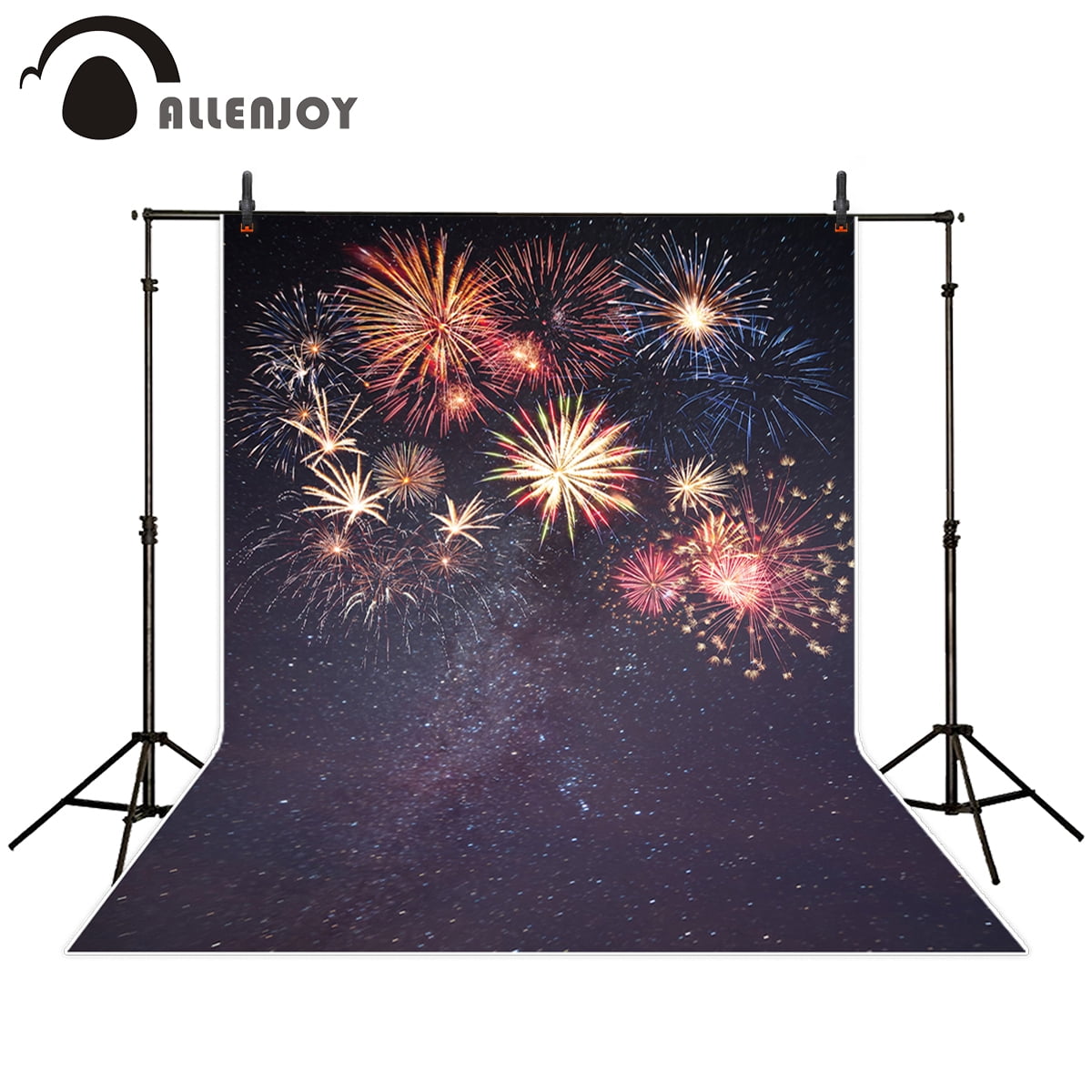 Allenjoy backdrops for photography studio holiday fireworks in night ...