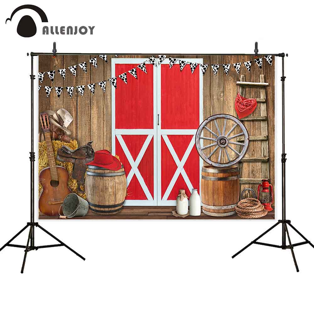 Allenjoy background for photography studio door barn vintage wooden ...