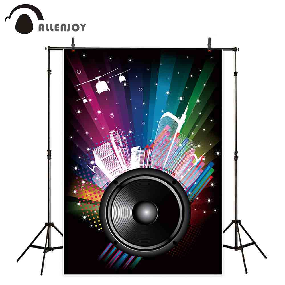 Allenjoy backgrounds Disco party city speaker star dance glitter ...