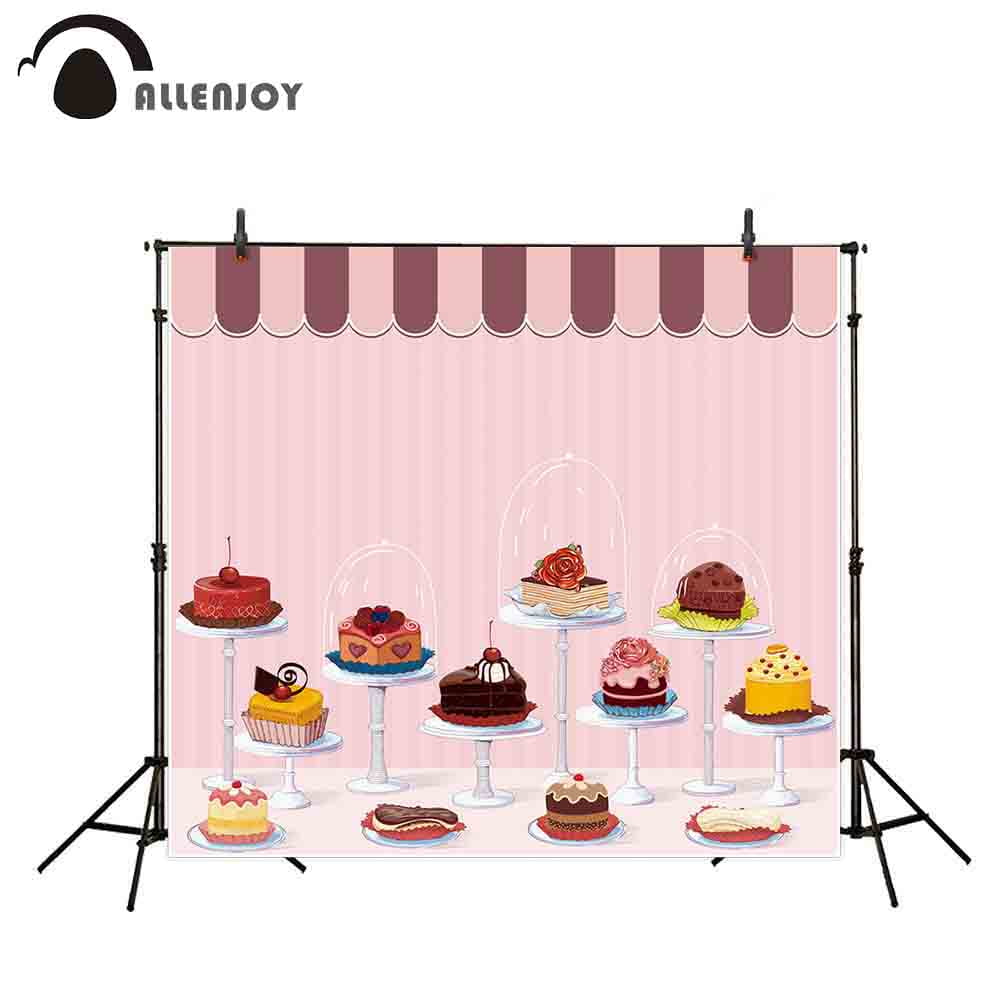 Allenjoy backgrounds for photography studio Different kind of Cup cake ...