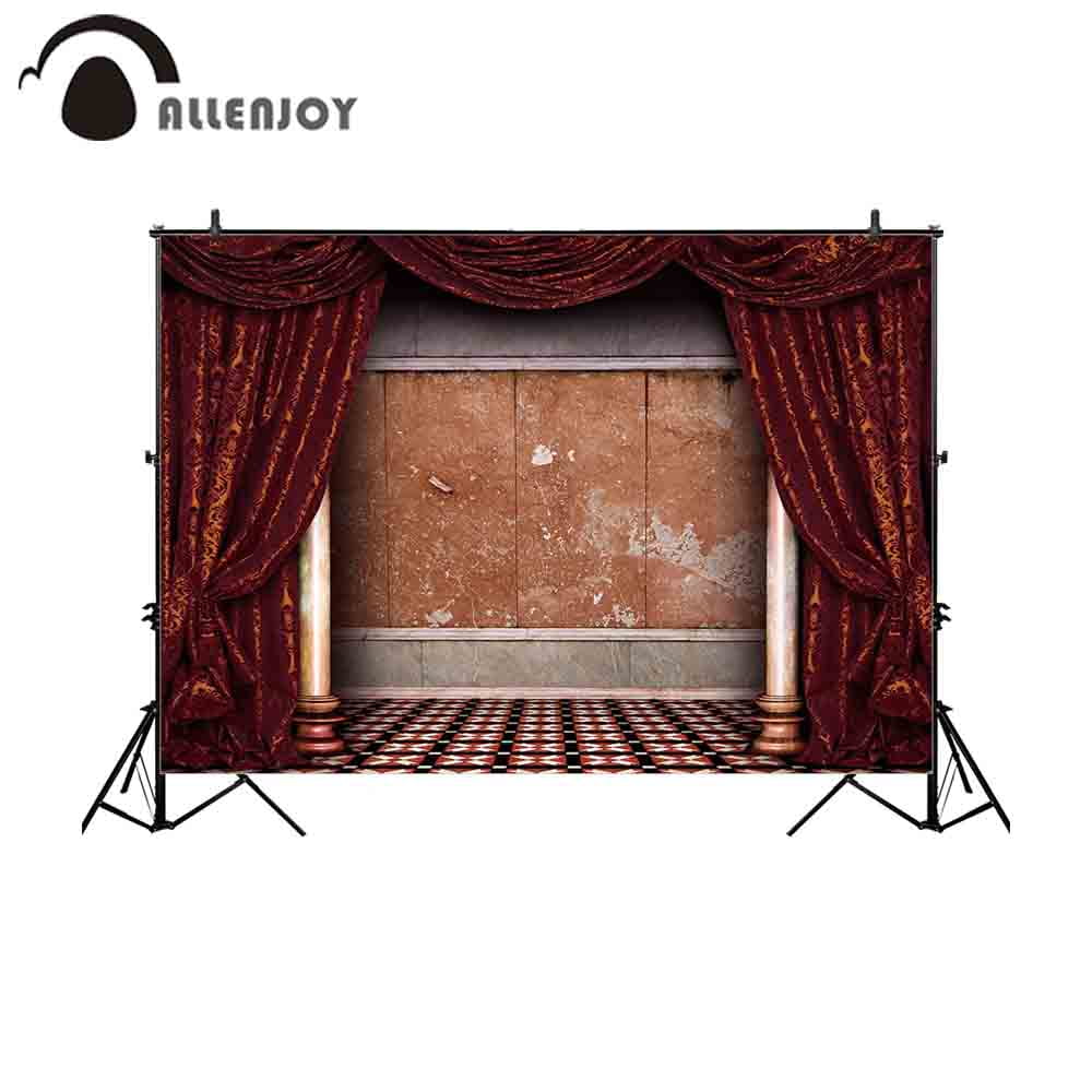 Allenjoy backgrounds for photography studio Vintage theater stage ...