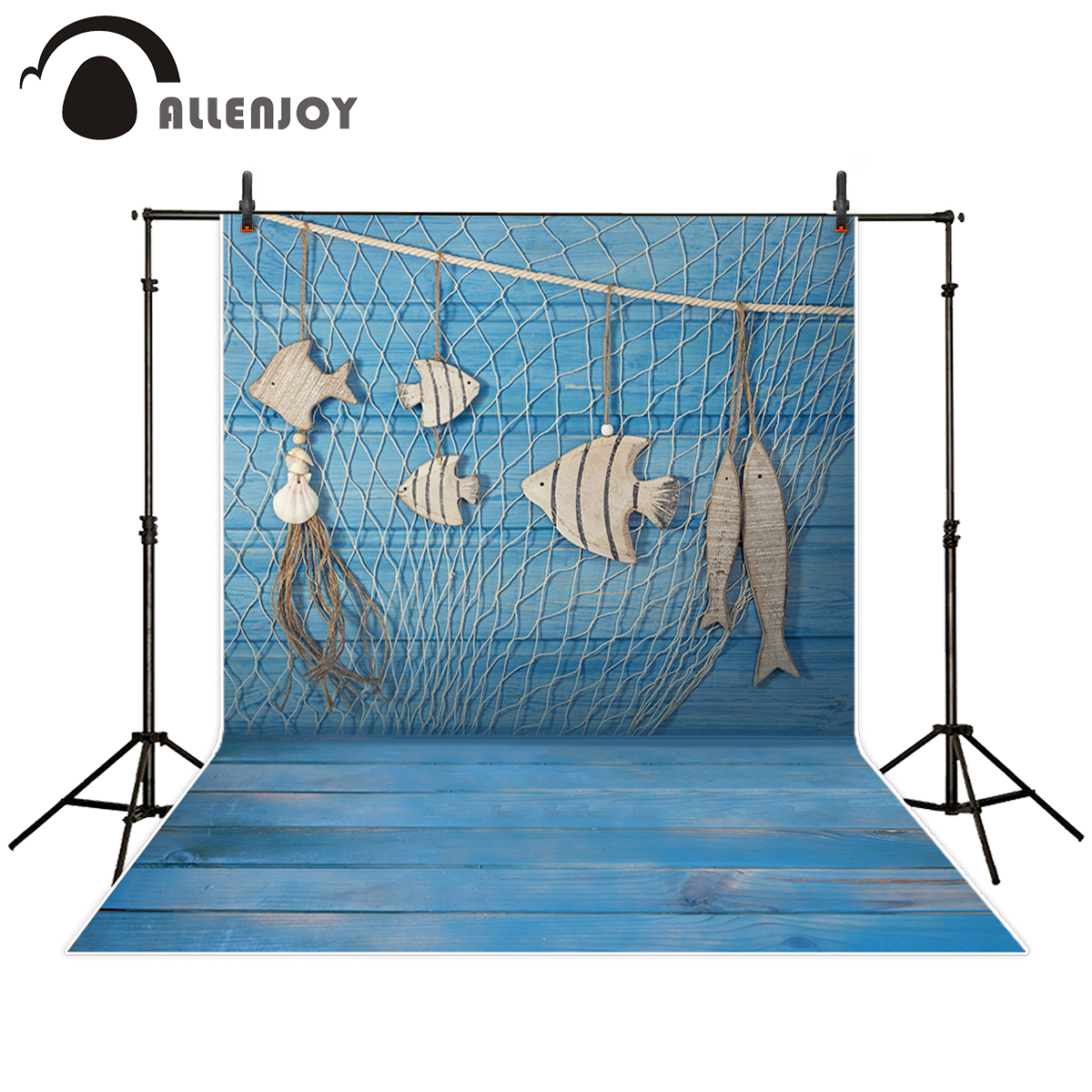 Allenjoy backgrounds for photography studio blue woodboard baby newborn ...