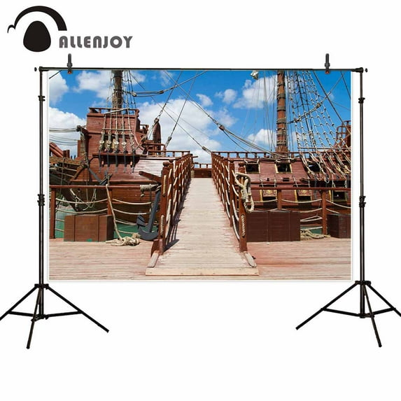 Allenjoy backgrounds for photography studio entrance of pirate ship ...