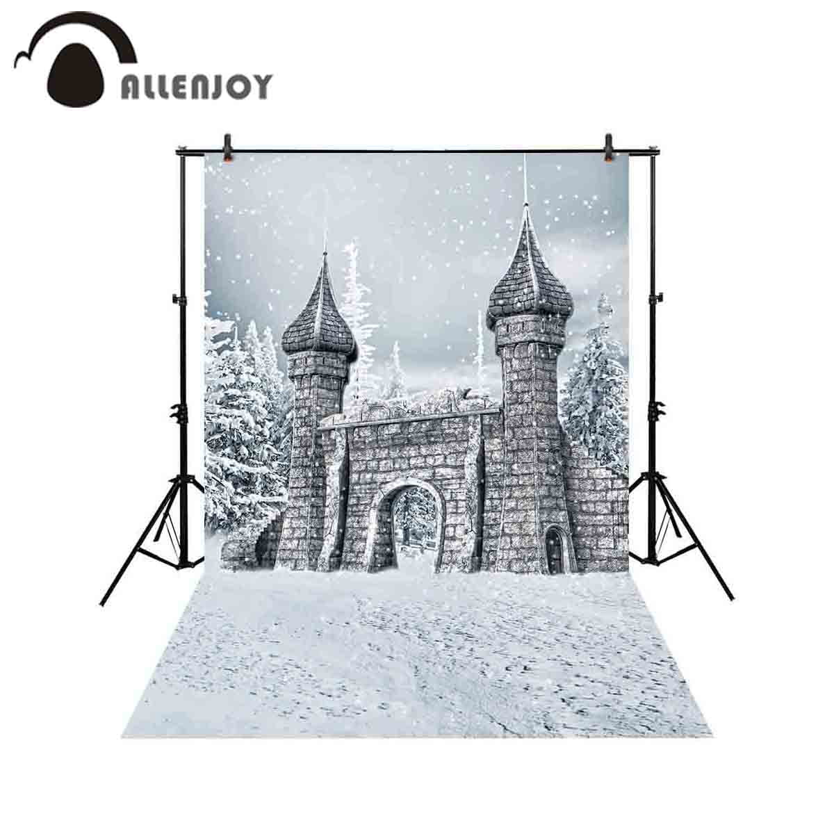 Allenjoy backgrounds for photography studio fantasy castle marble gate ...