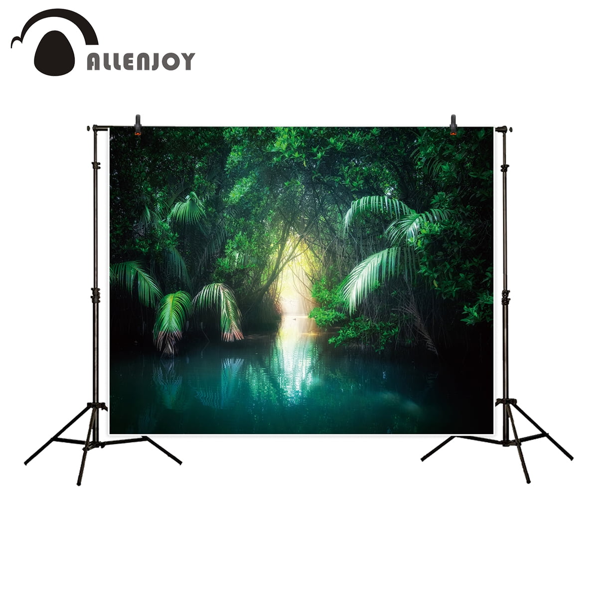 Allenjoy backgrounds for photography studio fantasy jungle landscape ...
