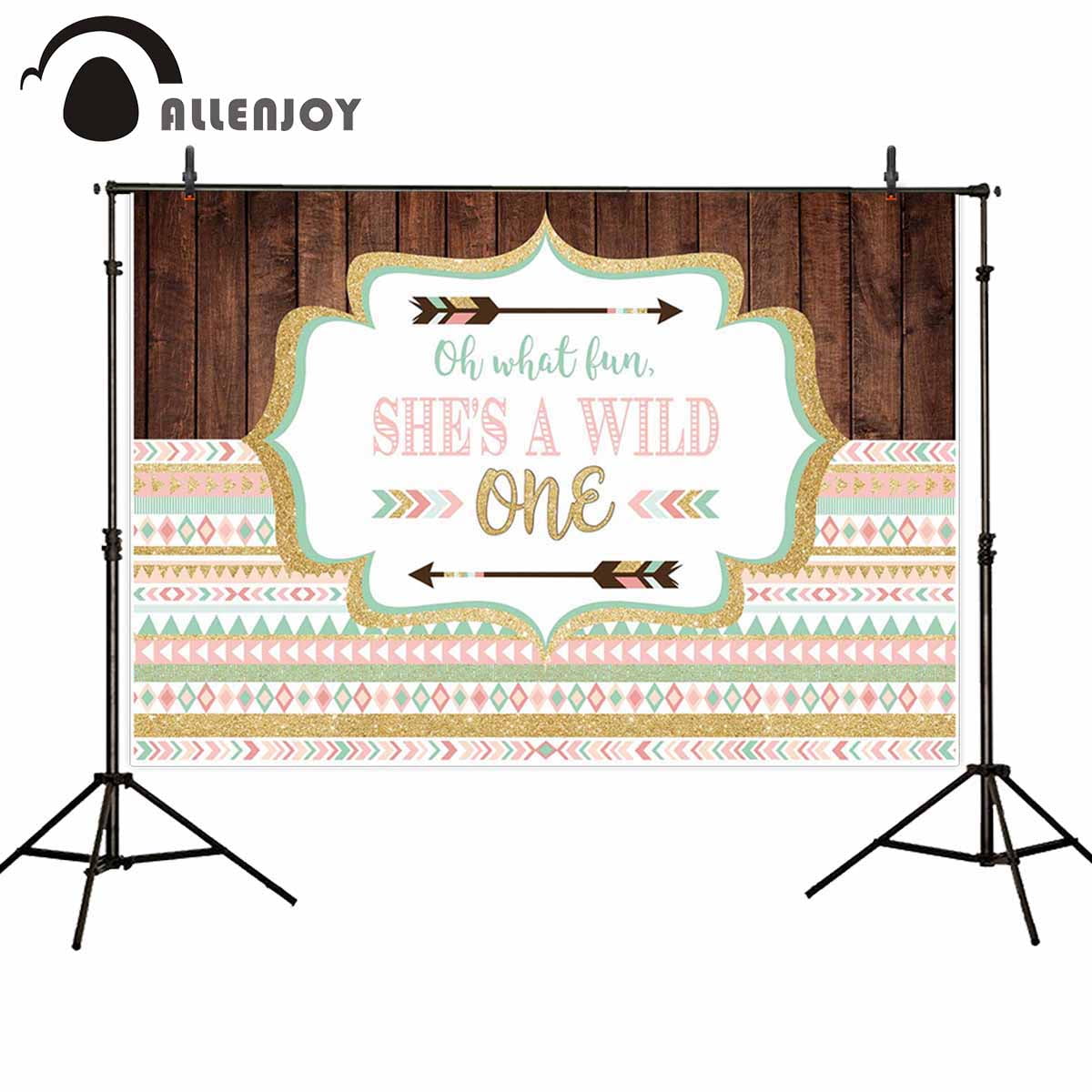 Allenjoy backgrounds for photography studio retro colorful striped lace ...