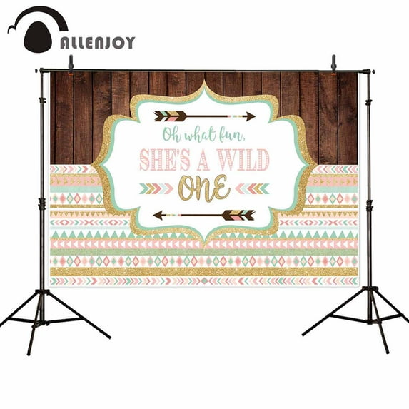 Allenjoy backgrounds for photography studio retro colorful striped lace ...