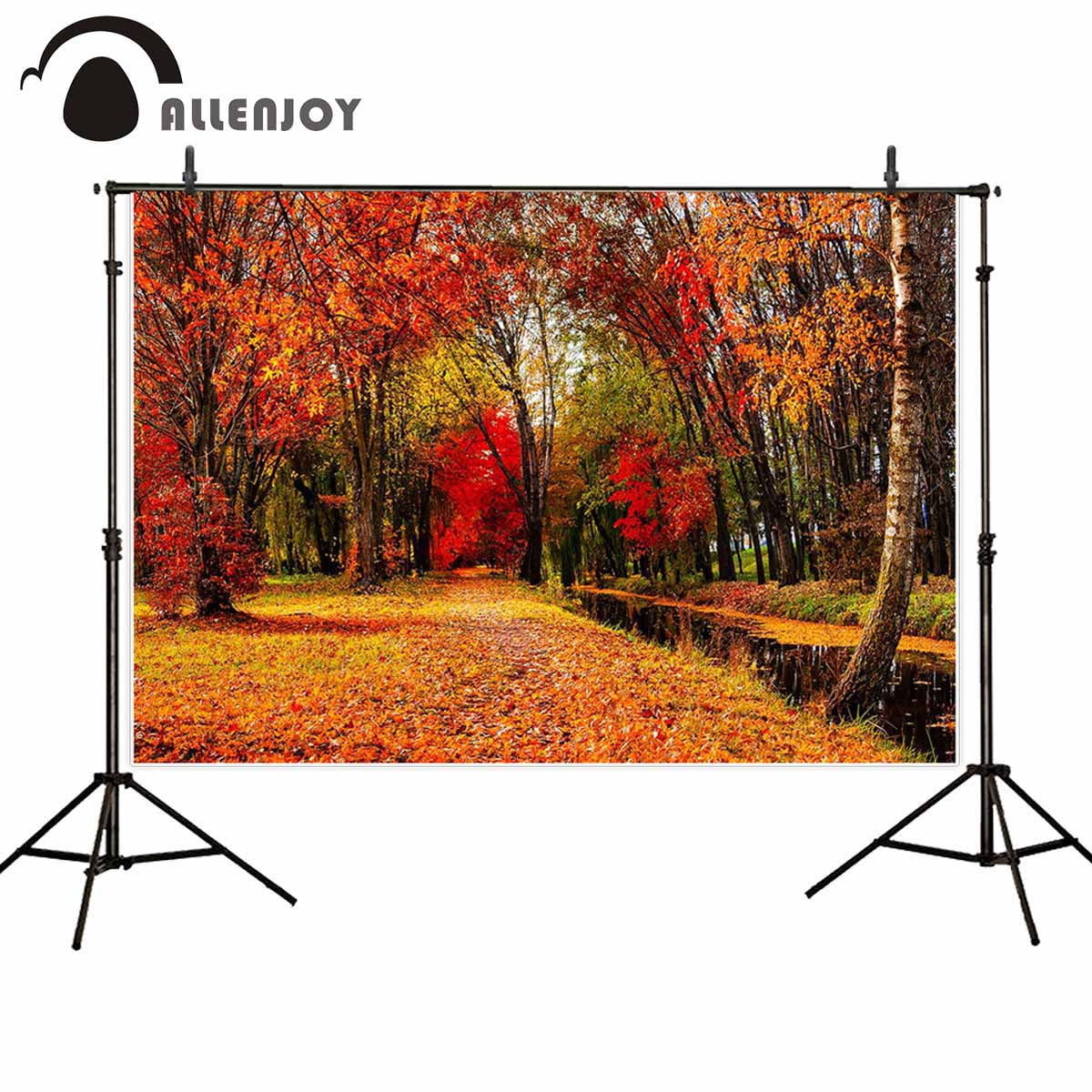 Allenjoy backgrounds for photography studio trees river sunlight ...