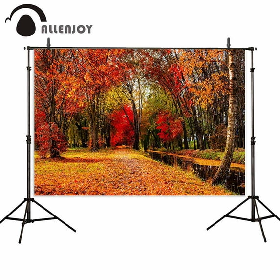 Allenjoy backgrounds for photography studio trees river sunlight ...