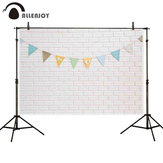 Allenjoy backgrounds for photography studio white brick wall decorated ...