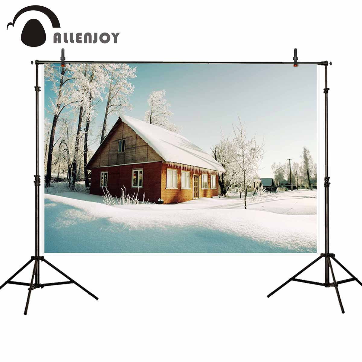 Allenjoy backgrounds for photography studio winter sunshine forest ...