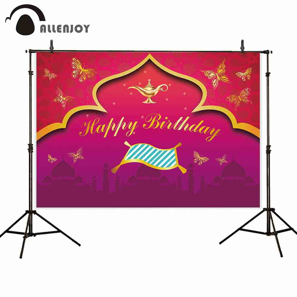 Allenjoy birthday photography backdrop fairytale child magical carpet ...