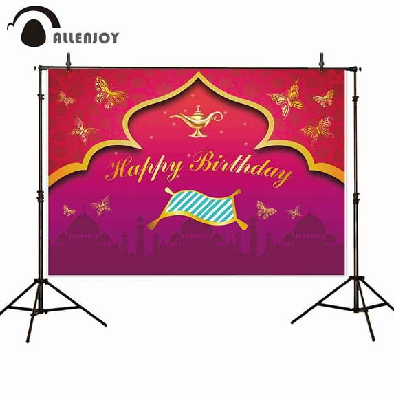 Allenjoy birthday photography backdrop fairytale child magical carpet ...