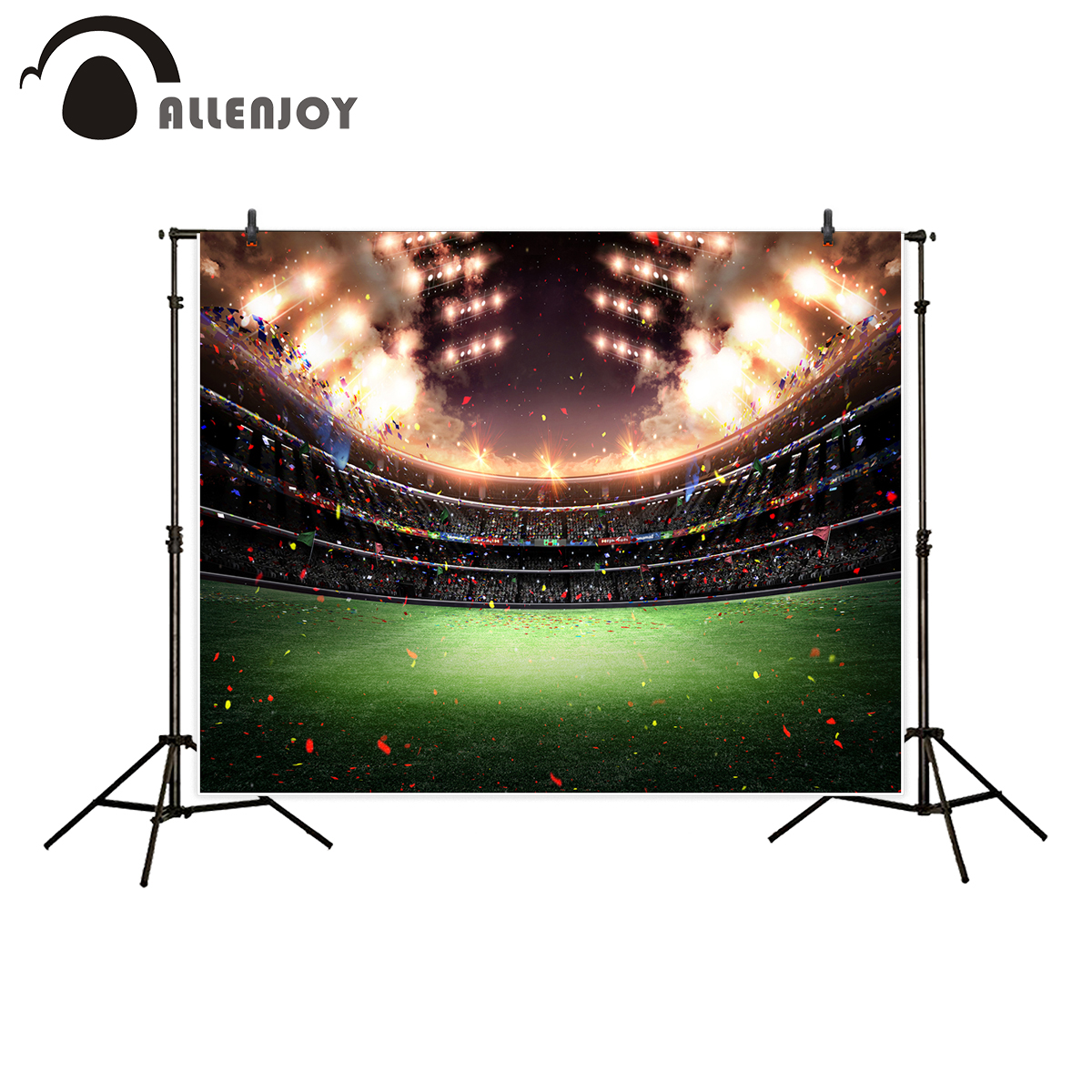 Allenjoy football field photography backdrop Playground lawn Shiny s ...