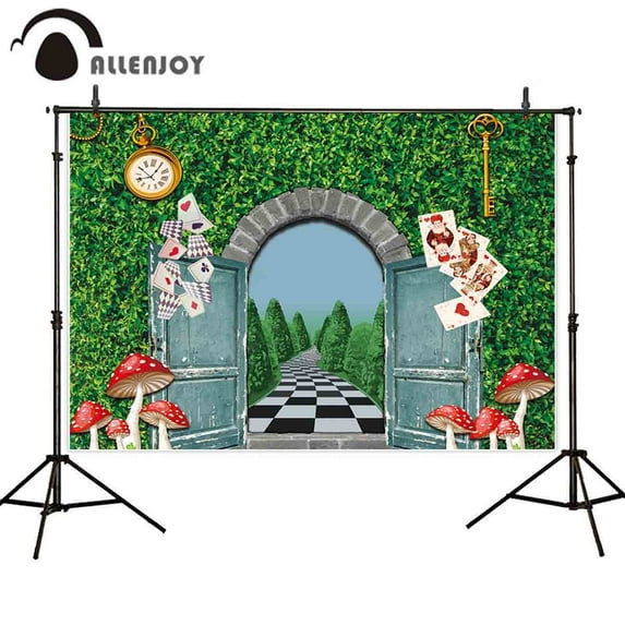 Allenjoy in wonderland photography Backdrops Cartoon fairy tale ...