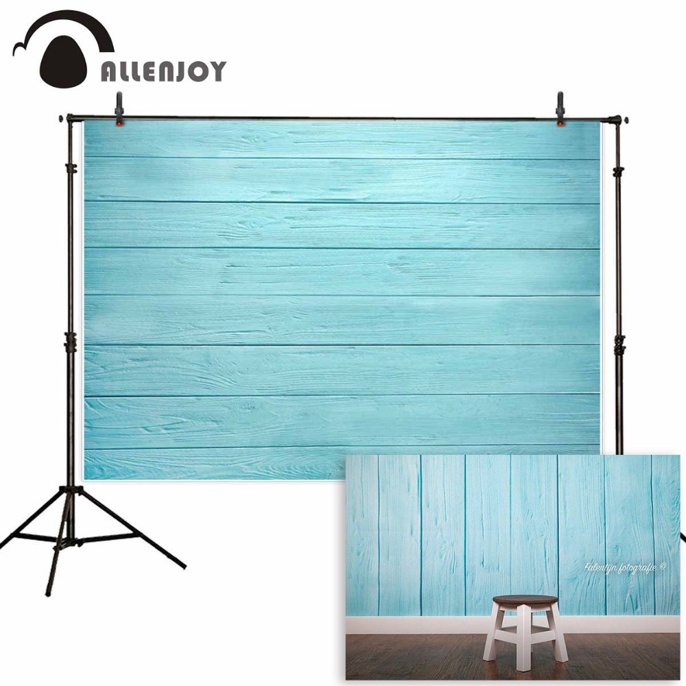 Allenjoy kids background for photography modern blue wooden texture ...
