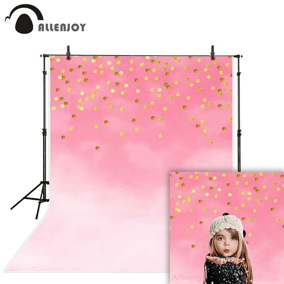 Allenjoy photographic background pastel pink dreamy blush sequin gold ...