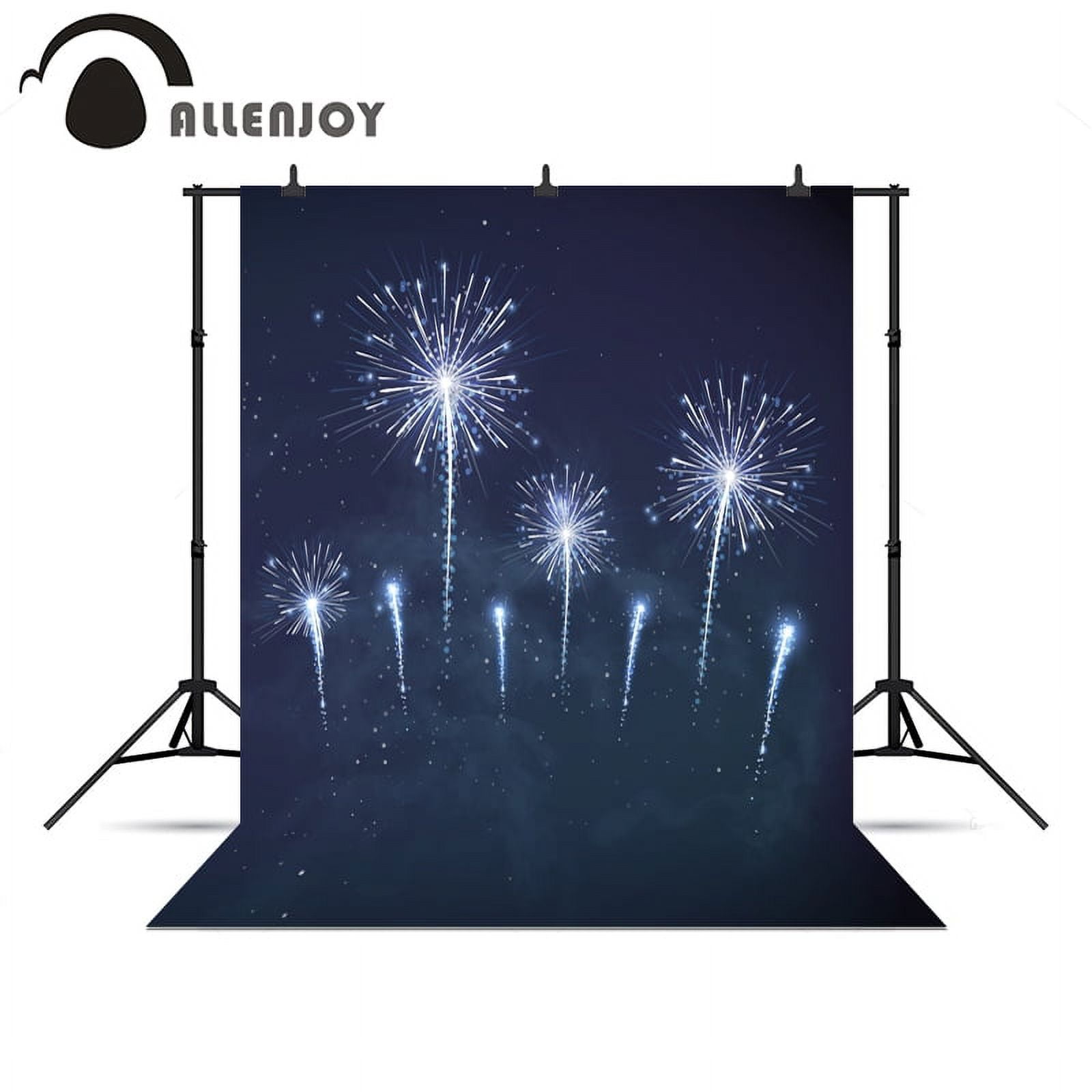 Allenjoy photographic photo background dark blue color happy New year ...