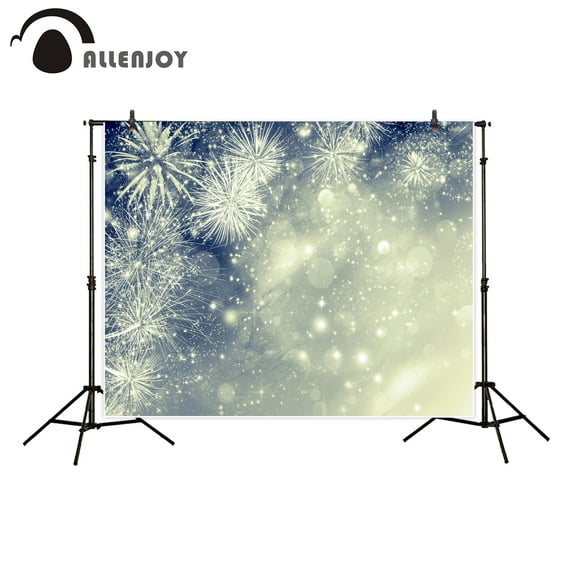 Allenjoy photography backdrop Shiny fireworks new year eve background ...
