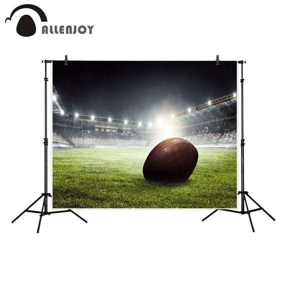 Allenjoy photography backdrop american football arena lawn competition ...