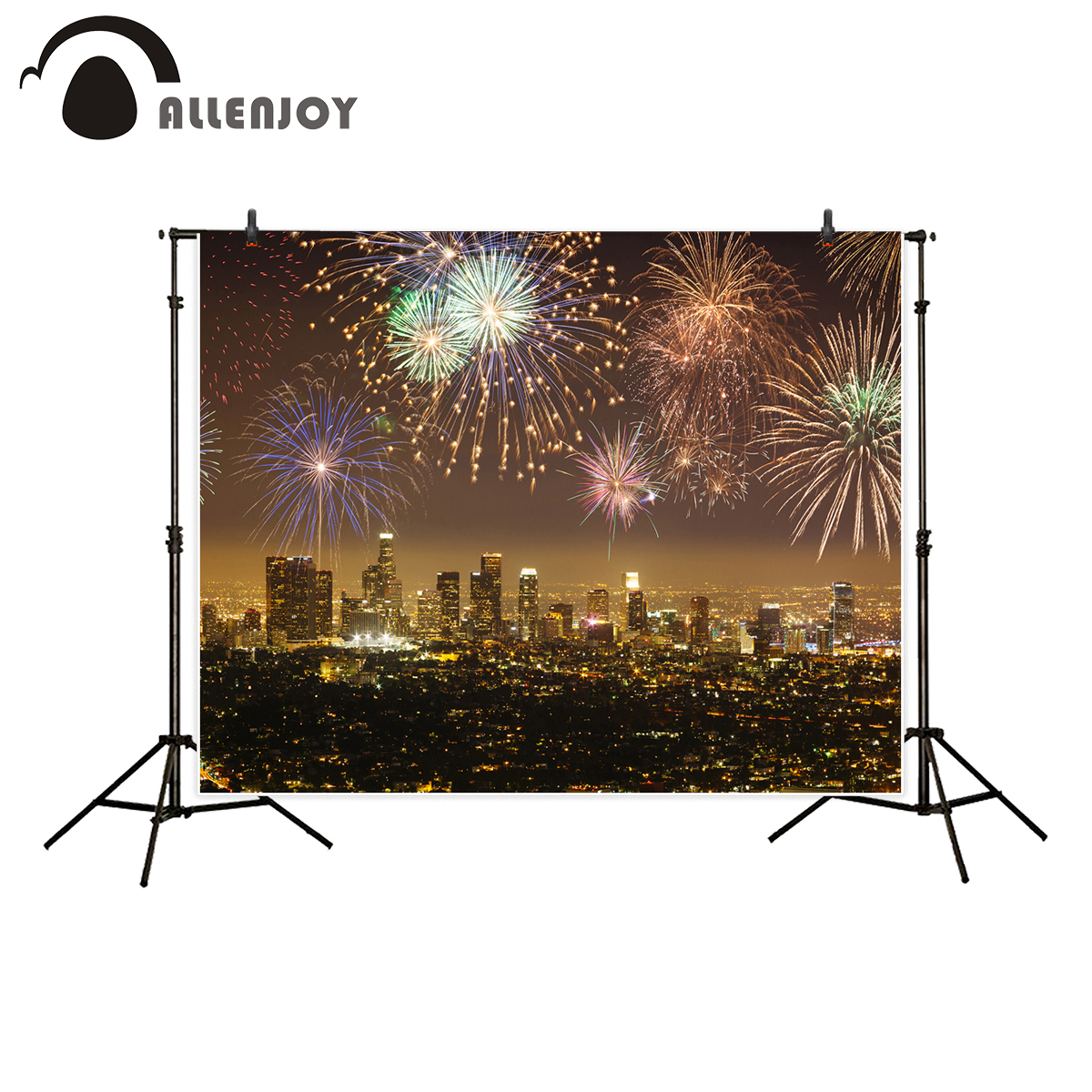 Allenjoy photography backdrop downtown los angeles flash fireworks ...