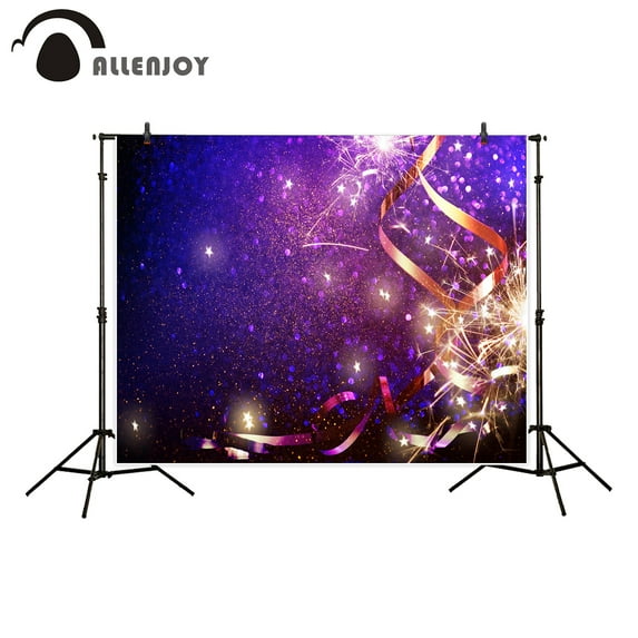 Allenjoy photography backdrop new year's party glitter Bokeh s background photo studio new ...