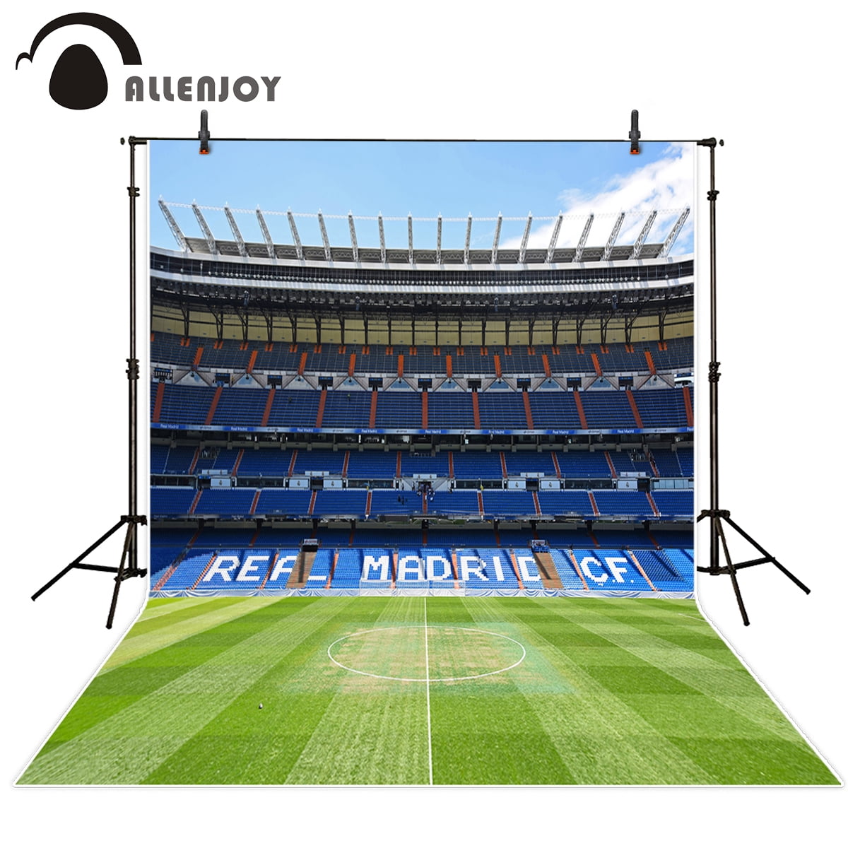 Allenjoy photography background Blue green arena football field New ...