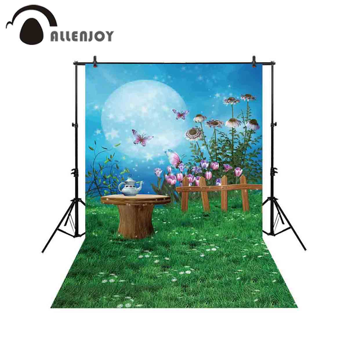 Allenjoy professional photography background fantasy scenery wooden ...