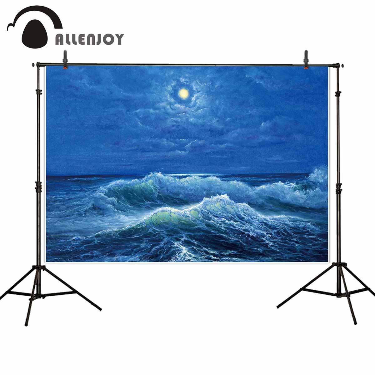 Allenjoy professional photography studio background endless vast blue ...