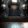 Allenjoy r Ball Black Stage Backdrop - Walmart.com