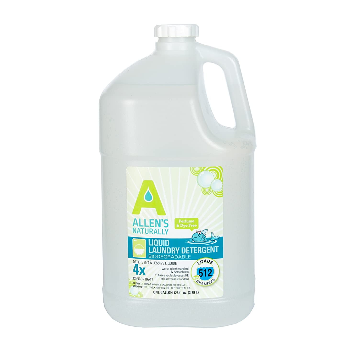 Allens Naturally Liquid Soap Laundry Detergent 1 Gallon/ 128 Fl Oz/ 3. ...