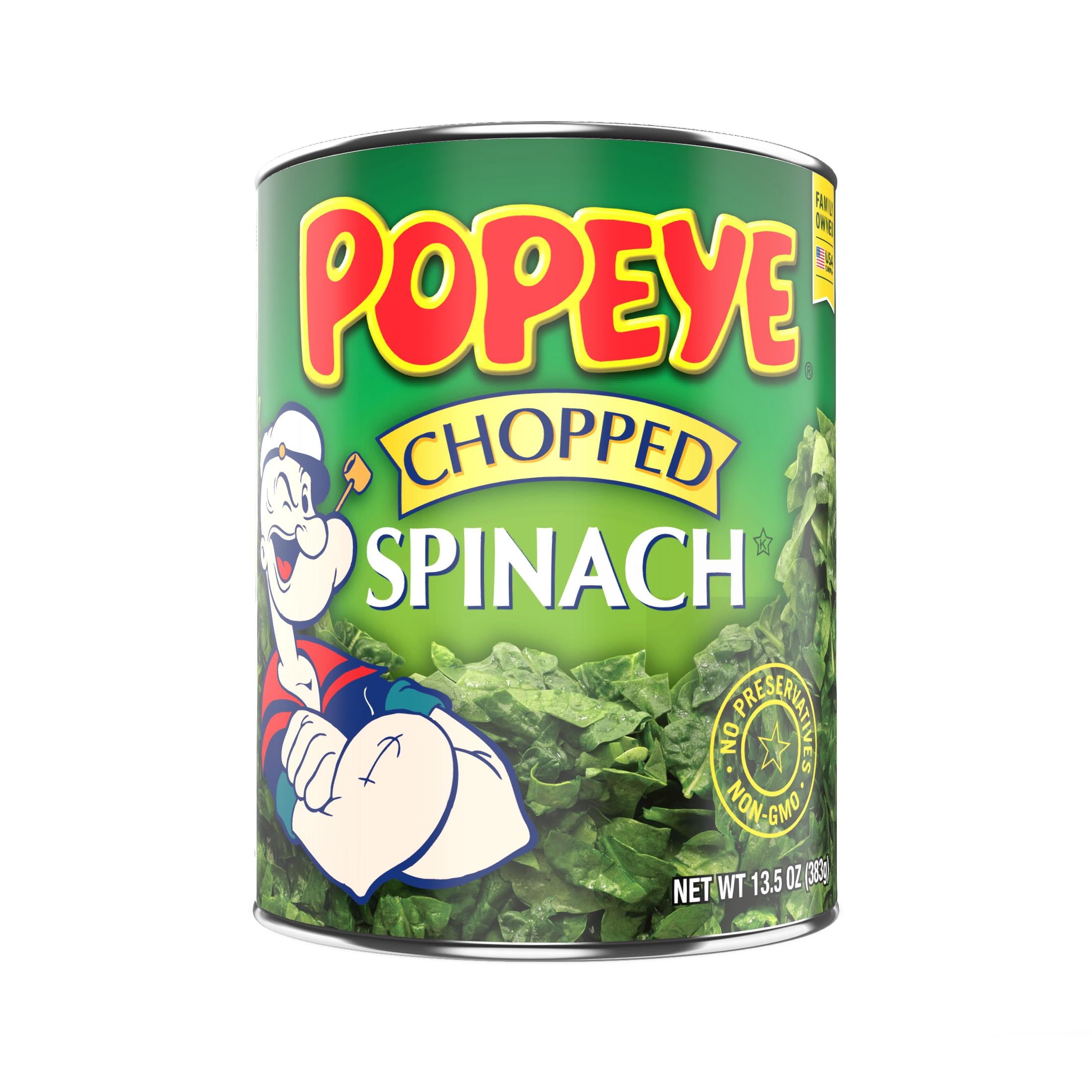 Allens Popeye Spinach, Chopped, 13.5 Oz - Walmart.com