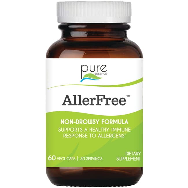 Pure Essence AllerFree - Natural Allergy Relief Medicine, Non-Drowsy ...