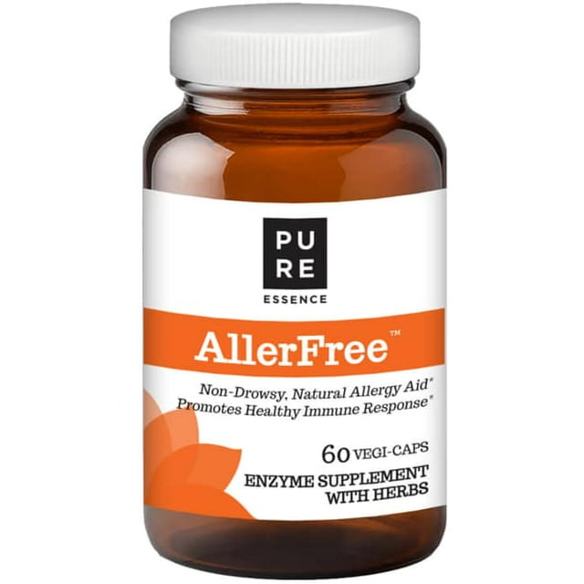AllerFree Natural Allergy Supplement - Non Drowsy Pills for Sinus and ...