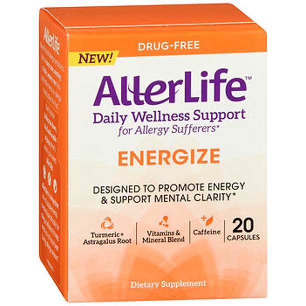 AllerLife Energize Capsules - 20 Capsules - Walmart.com