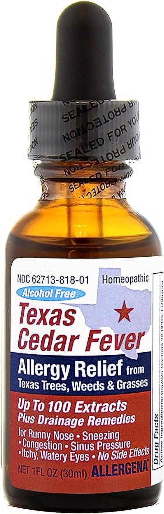 Texas Cedar Fever Drops