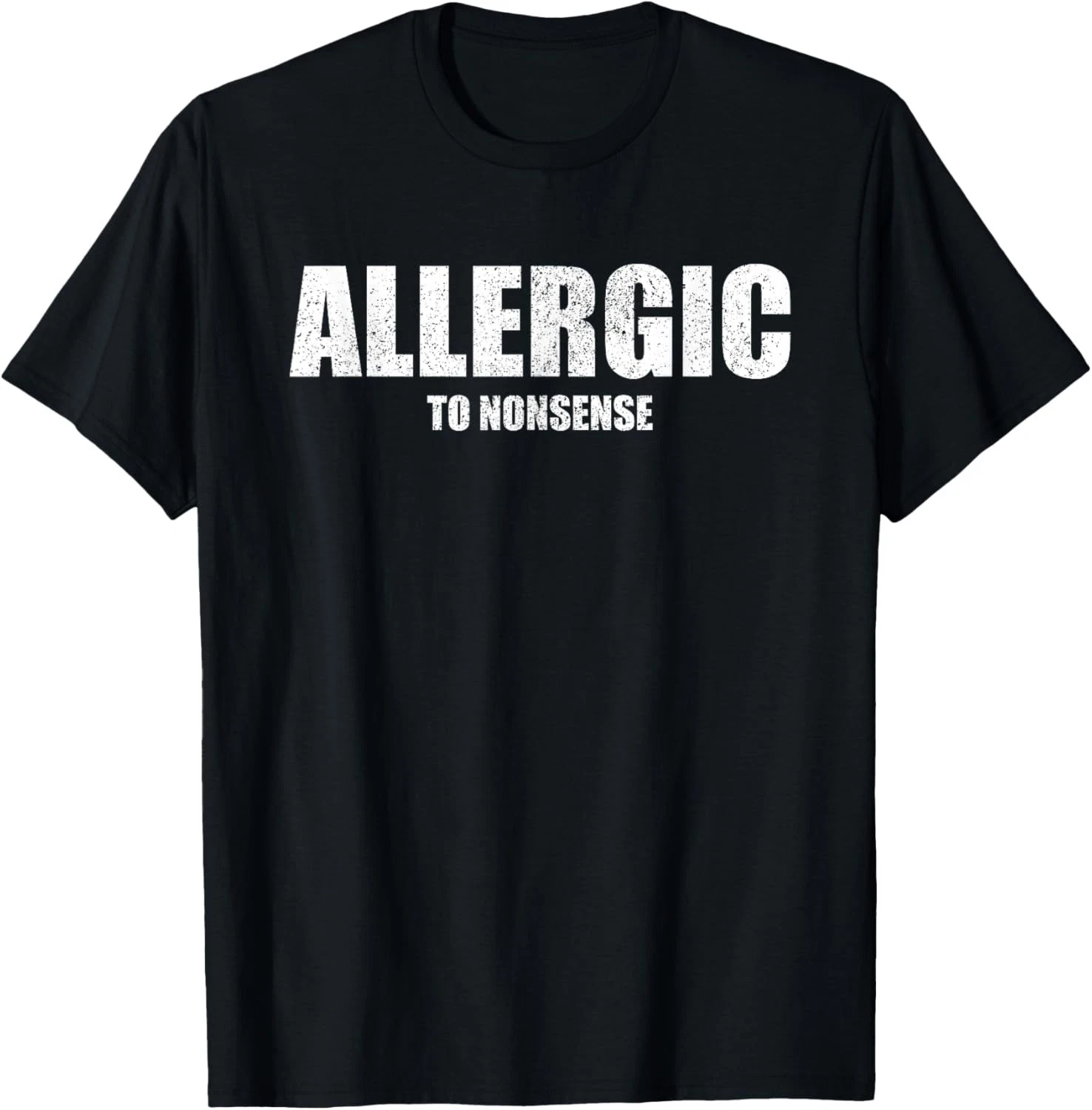 Allergic To Nonsense Straightforward Attitude Boundary Setting Unisex T ...