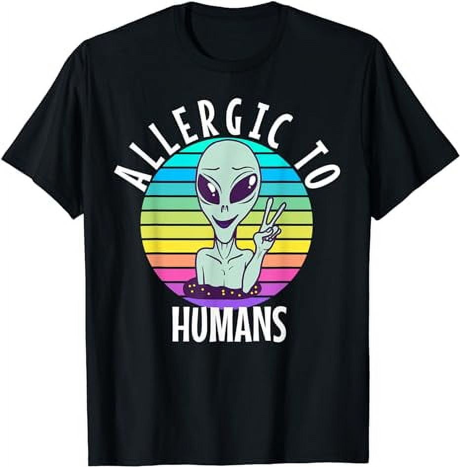 Allergic to Humans T-Shirt - Walmart.com