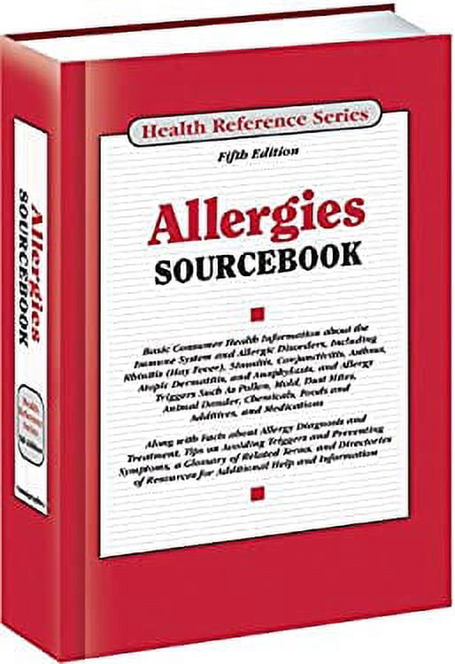 Pre-Owned Allergies Sourcebook: Basic Consumer Health Information about ...