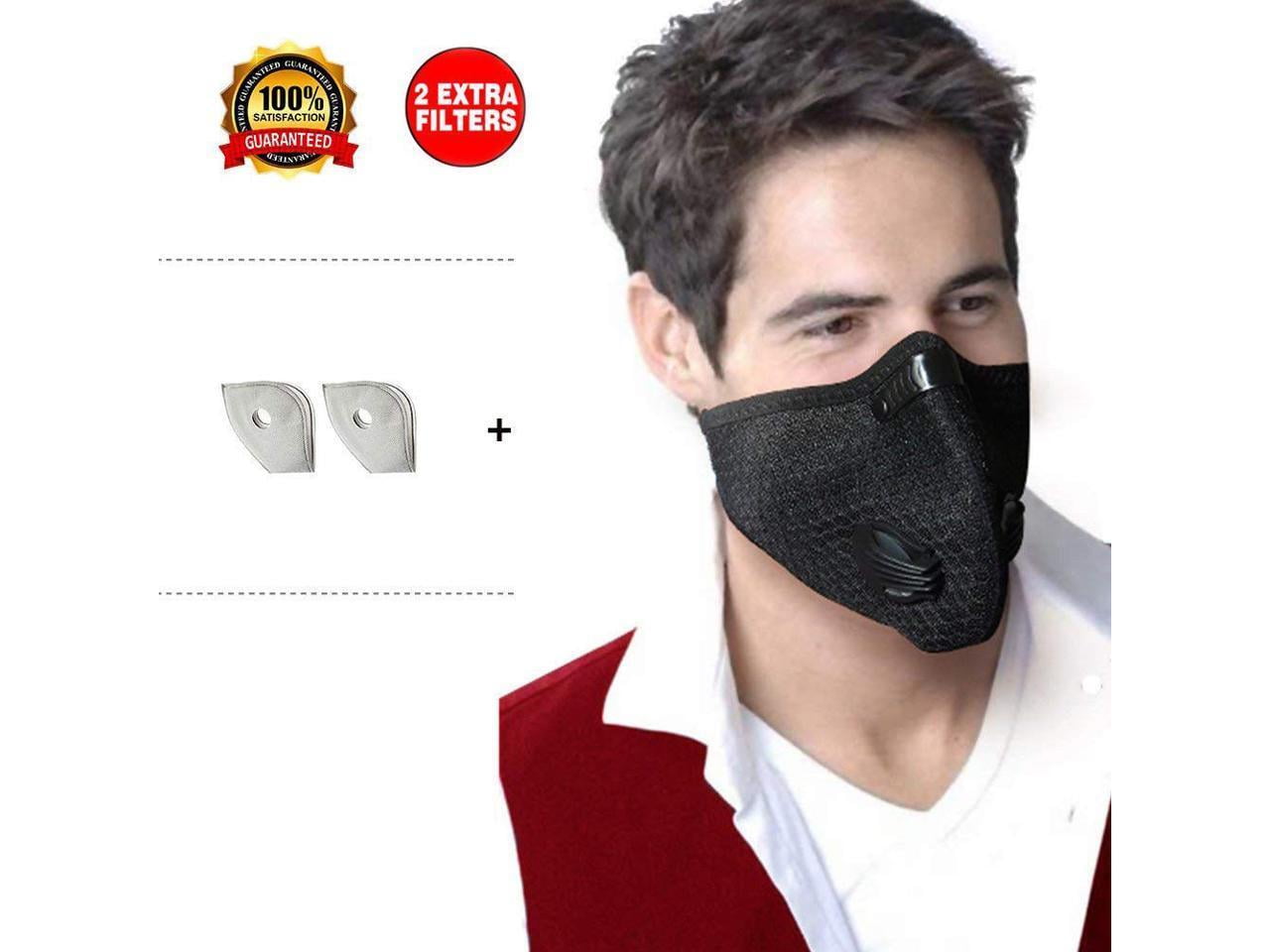 Allergy Mask Anti Pollution Mask Respirator Pollen Mask with Activated ...
