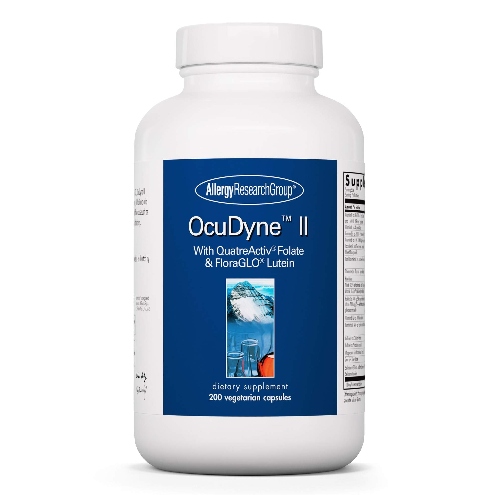 Allergy Research Group OcuDyne II - 200 Capsules - Walmart.com
