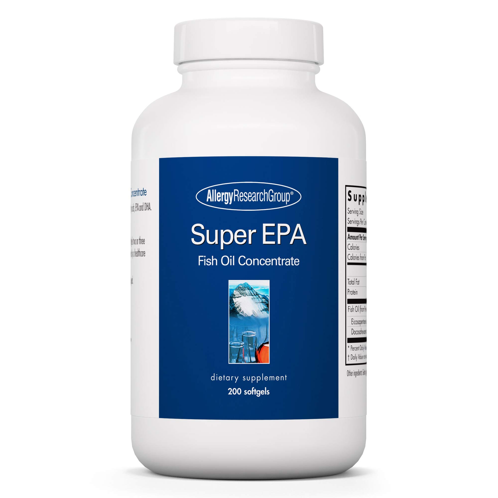 Allergy Research Group Super EPA - Omega 3 Supplement, Fish Oil ...