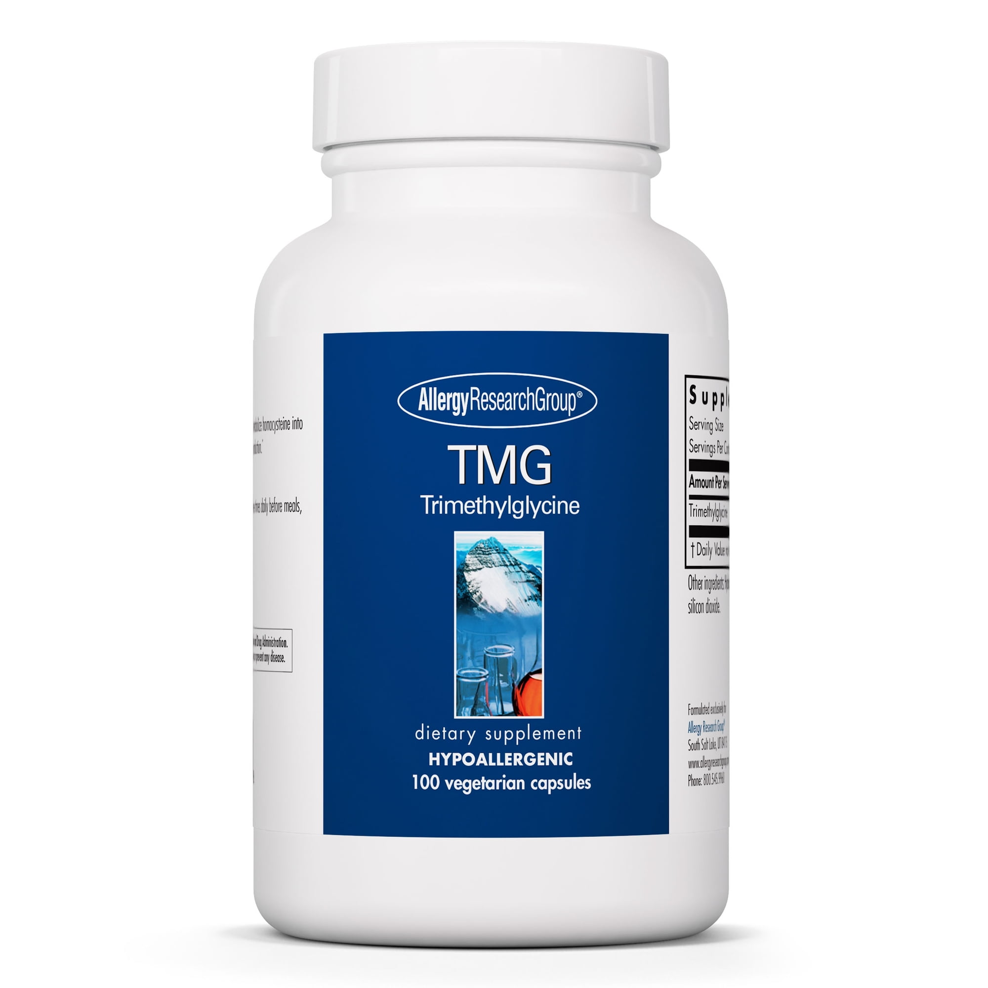 Allergy Research Group - TMG - Trimethylglycine, Betaine, Methylation ...