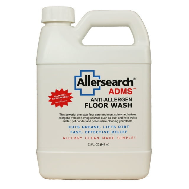 Allersearch ADMS Anti-Allergen Pet Clean Solution, Hardwood Floor Wash ...