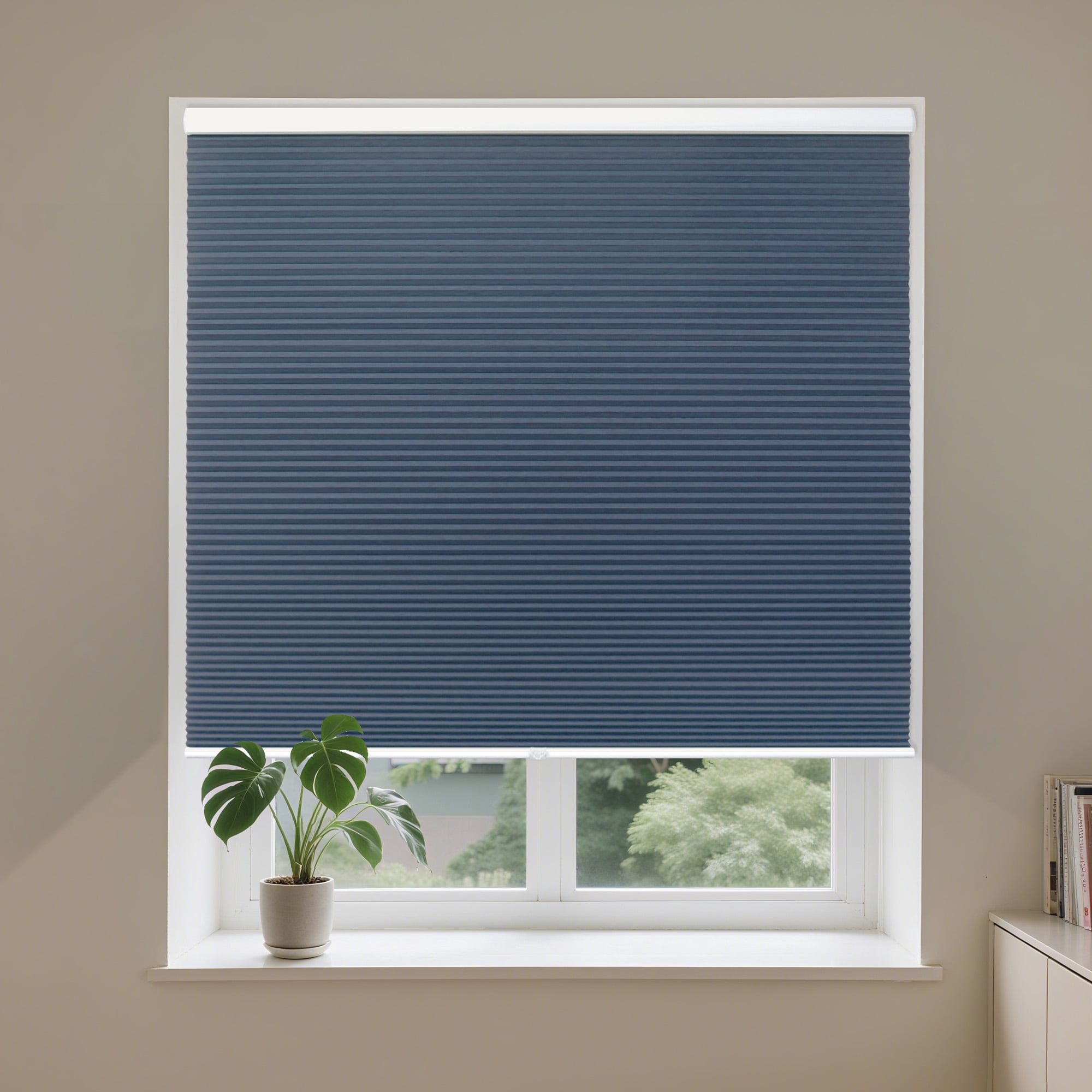 Allesin Cellular Shades Cordless Blackout Honeycomb Blinds for Indoor ...