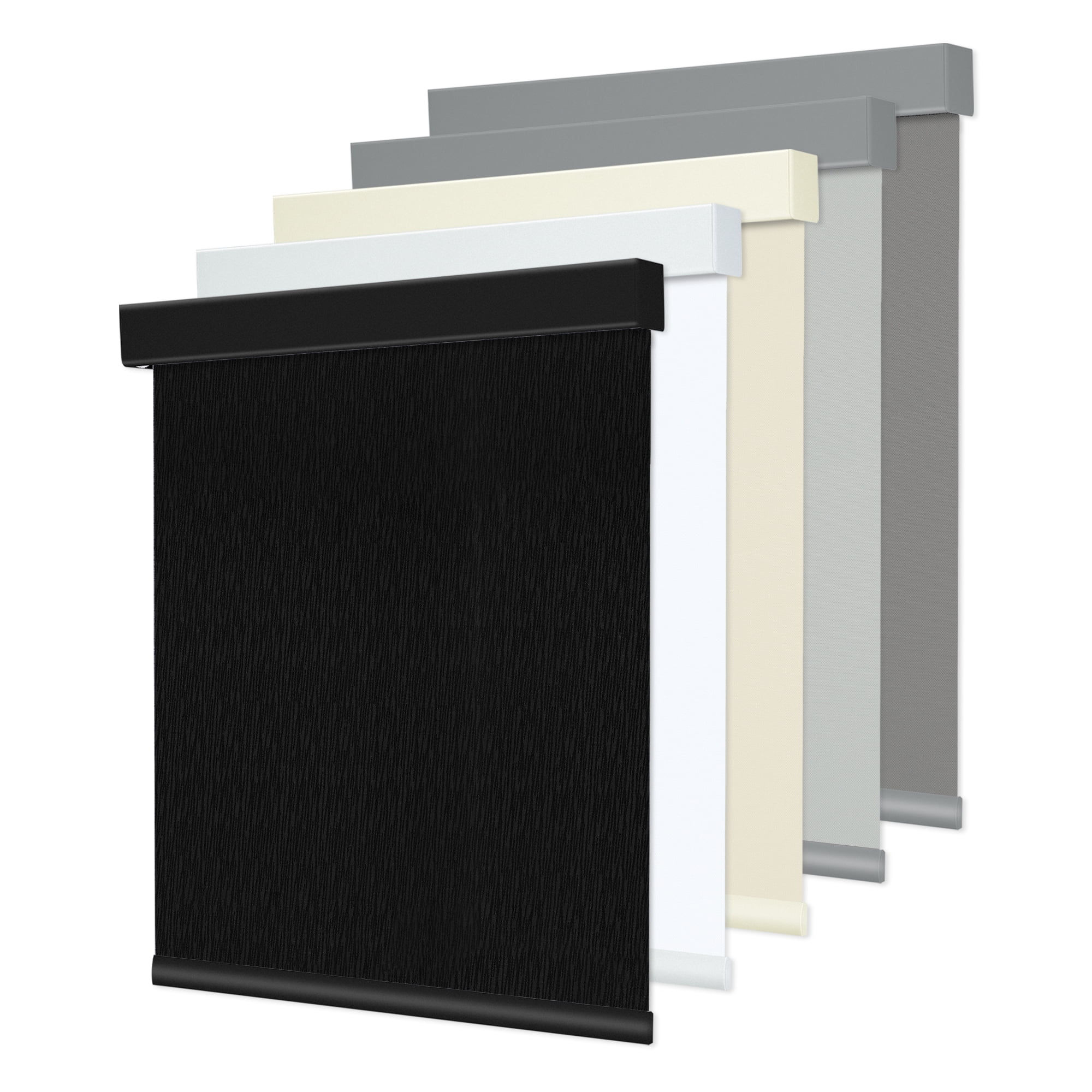 Allesin zen Blackout Roller Shades for Windows (Black,36