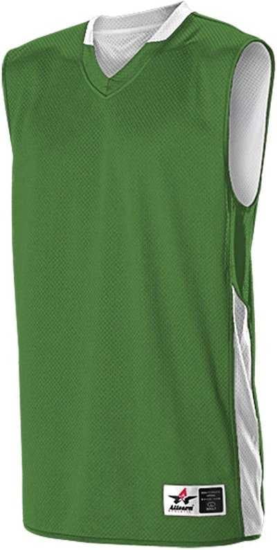 Alleson Athletic 589RSPY Youth Single Ply Reversible Jersey - Kelly ...