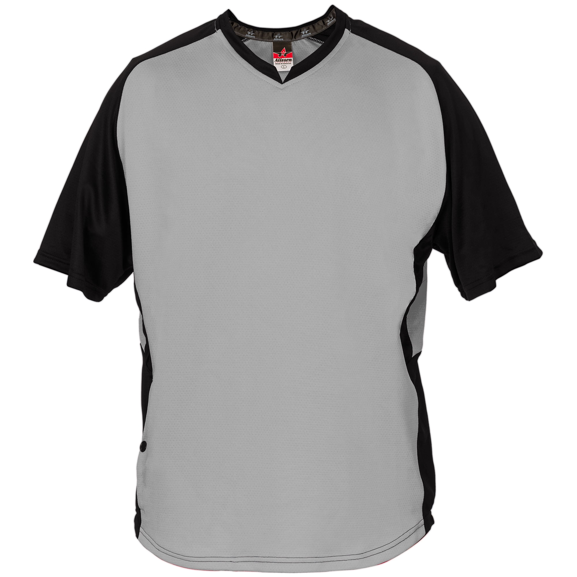 Alleson Athletic 590BBL Adult Cage Batter's Jacket - Black Gray ...