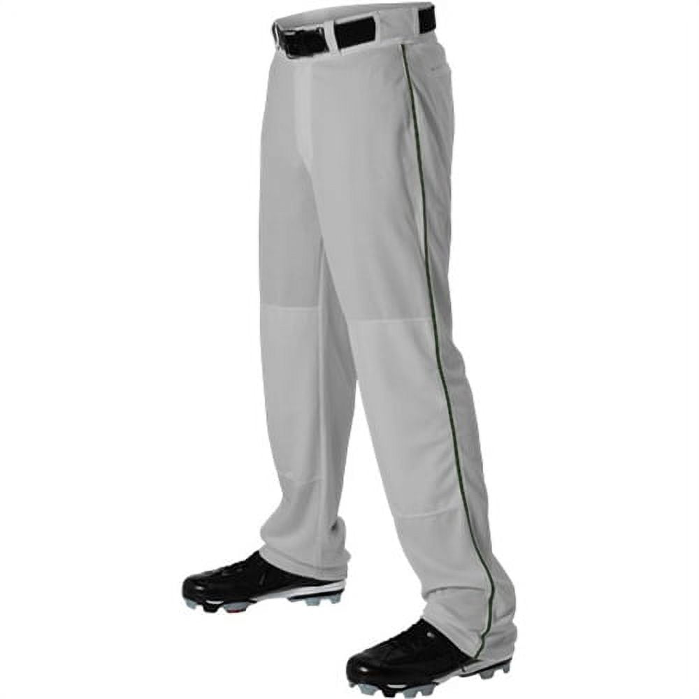 Alleson Athletic 605WLB Adult Baseball Pant with Braid - Gray Forest ...